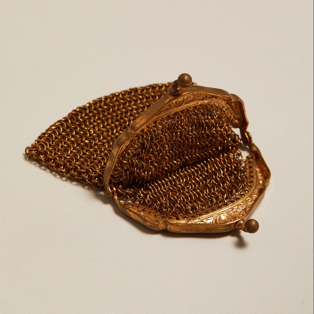 Vintage Chain Mail Mini Purse
